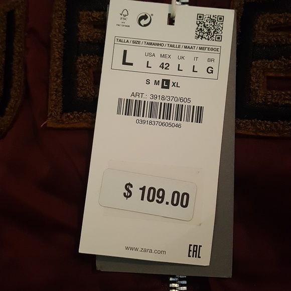 Zara | Jackets & Coats | Zara College Bomber Jacket Nwt | Poshmark